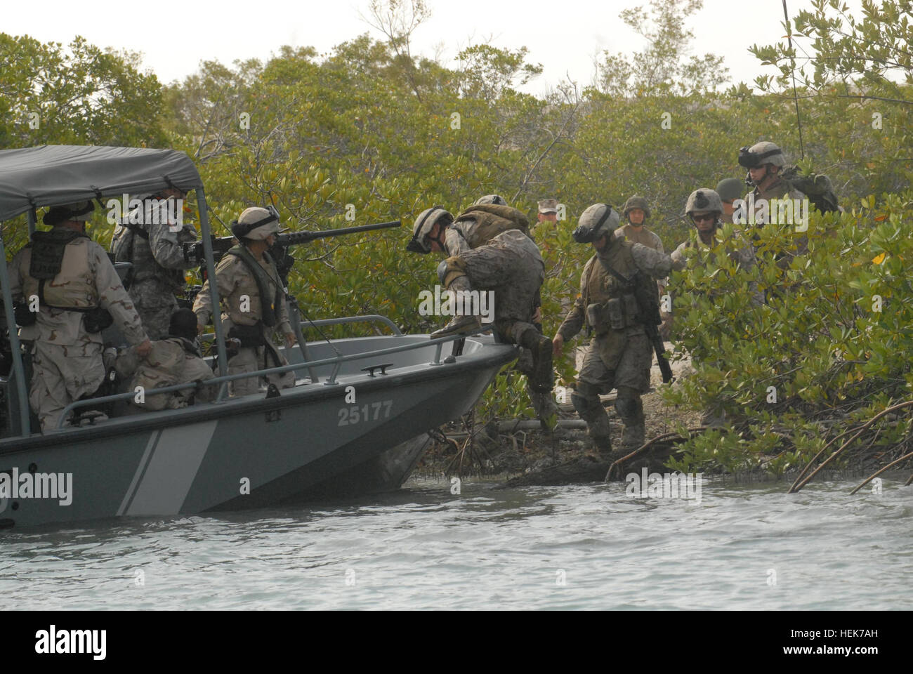 GUANTANAMO BAY, Cuba – U.S. Coast Guardsmen from Port Security Unit 305 ...