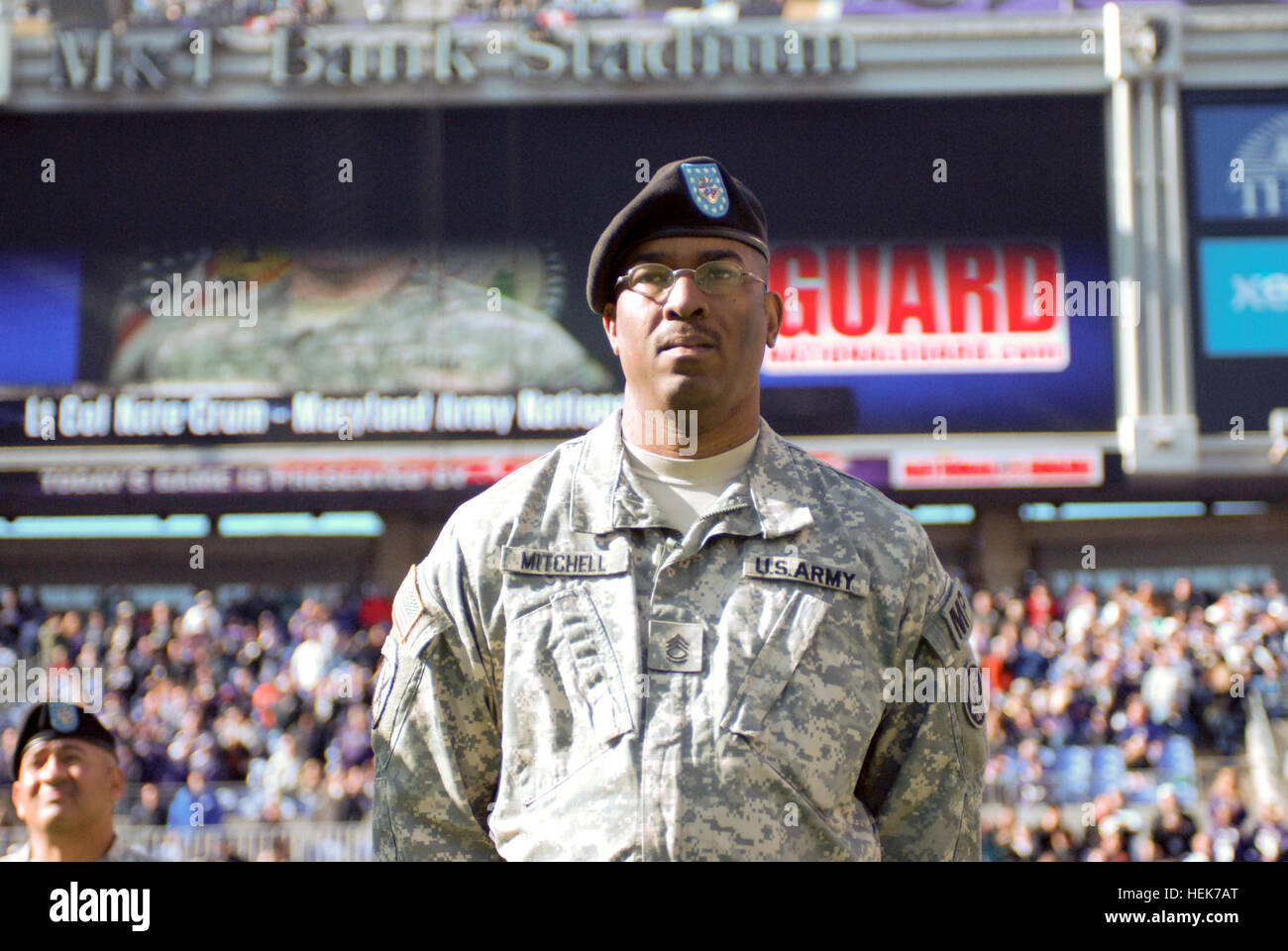 Select maryland national guard members were invited to bank hi-res ...