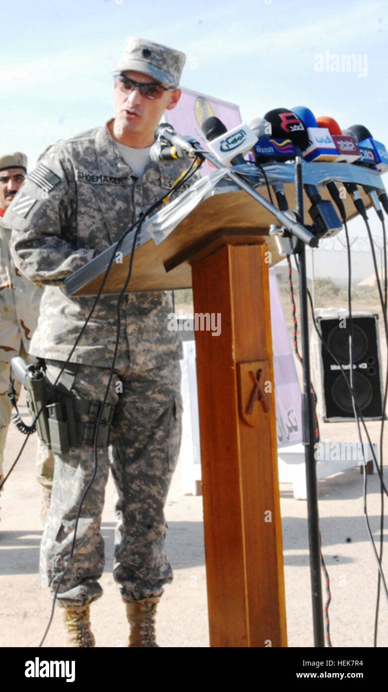 Lt. Col. Jeffrey Shoemaker, commander of 3rd Battalion, 15th Infantry ...