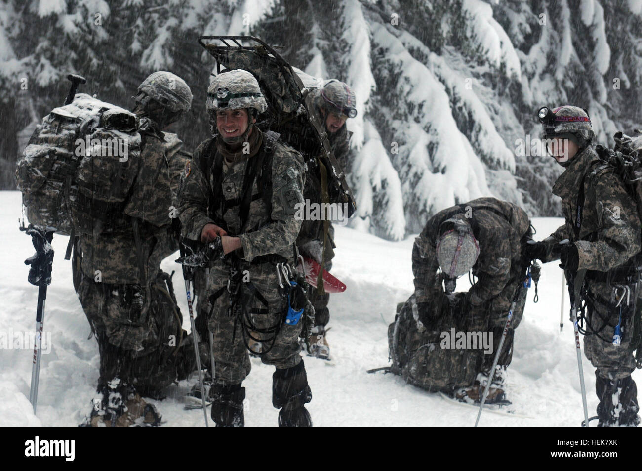 BOHINJSKA BELA, Slovenia -- Soldiers with U.S. Army Europe's 172nd ...