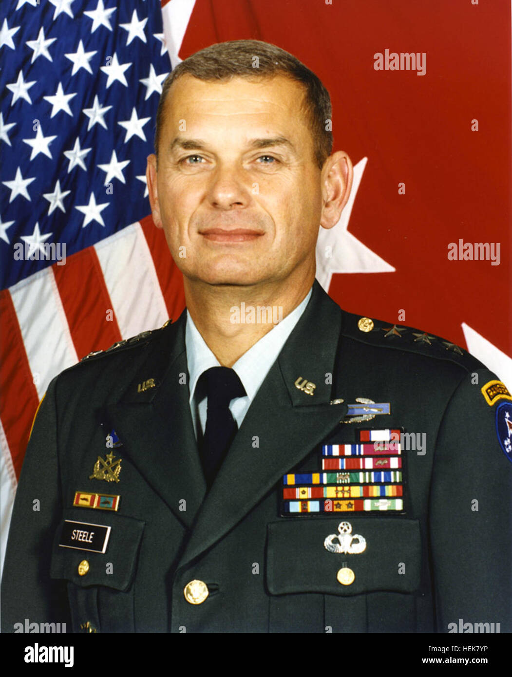 William M. Steele is a retired U.S. Army general with service in ...