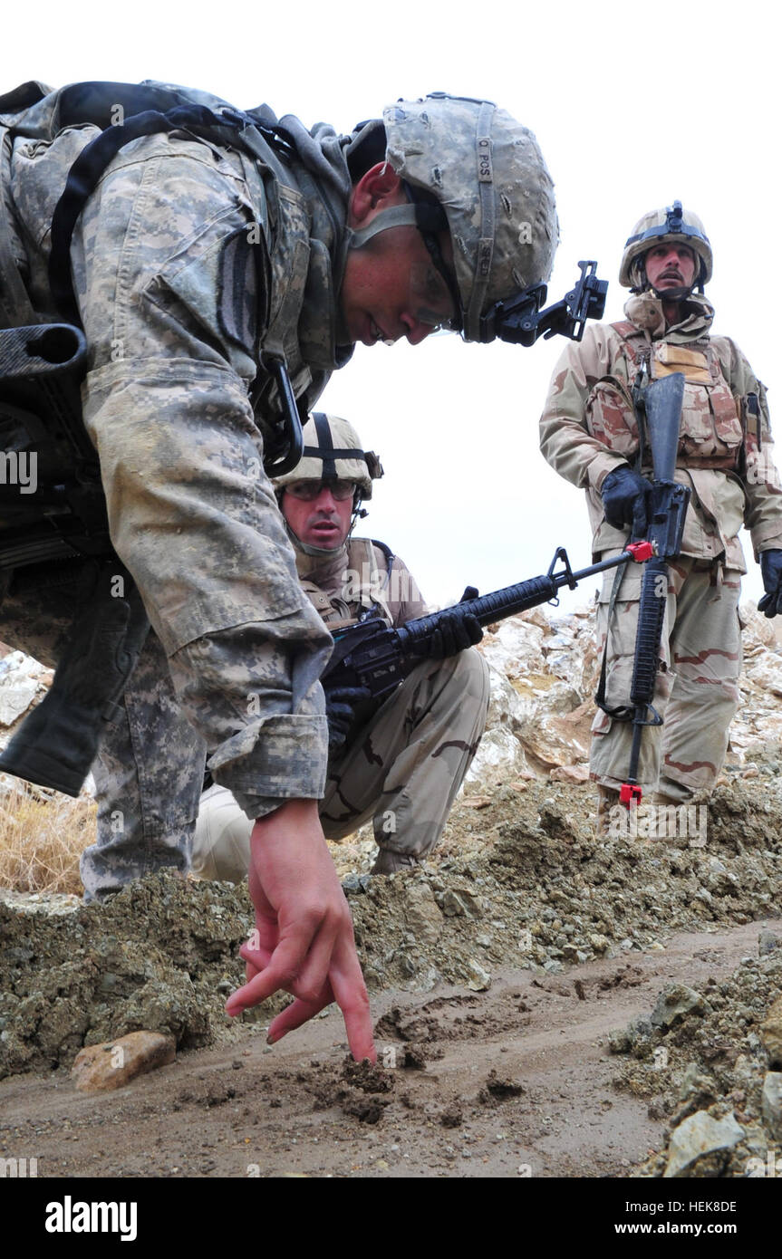 U.S. Army Sgt. Samuel Shed with Apache Troop, 1st Squadron, 9th Cavalry ...