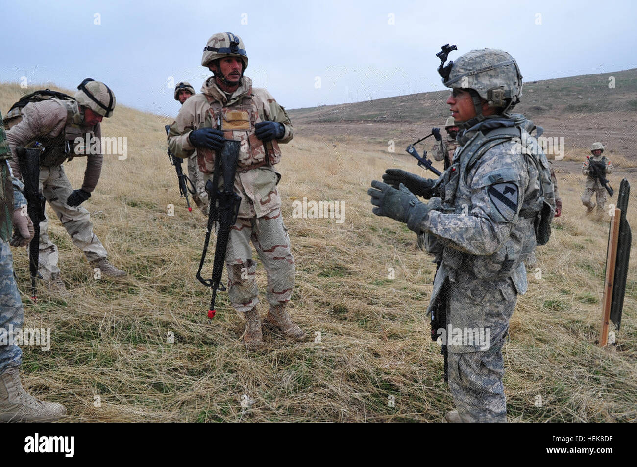 U.S. Army Sgt. Samuel Shed with Apache Troop, 1st Squadron, 9th Cavalry ...