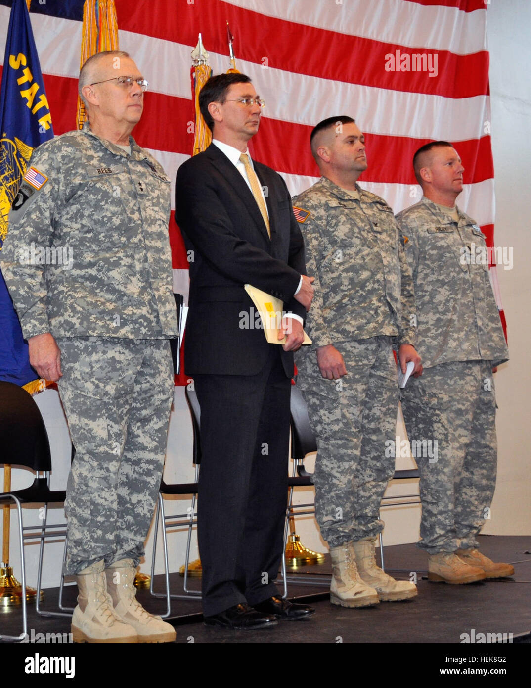 Col eric bush hi-res stock photography and images - Alamy