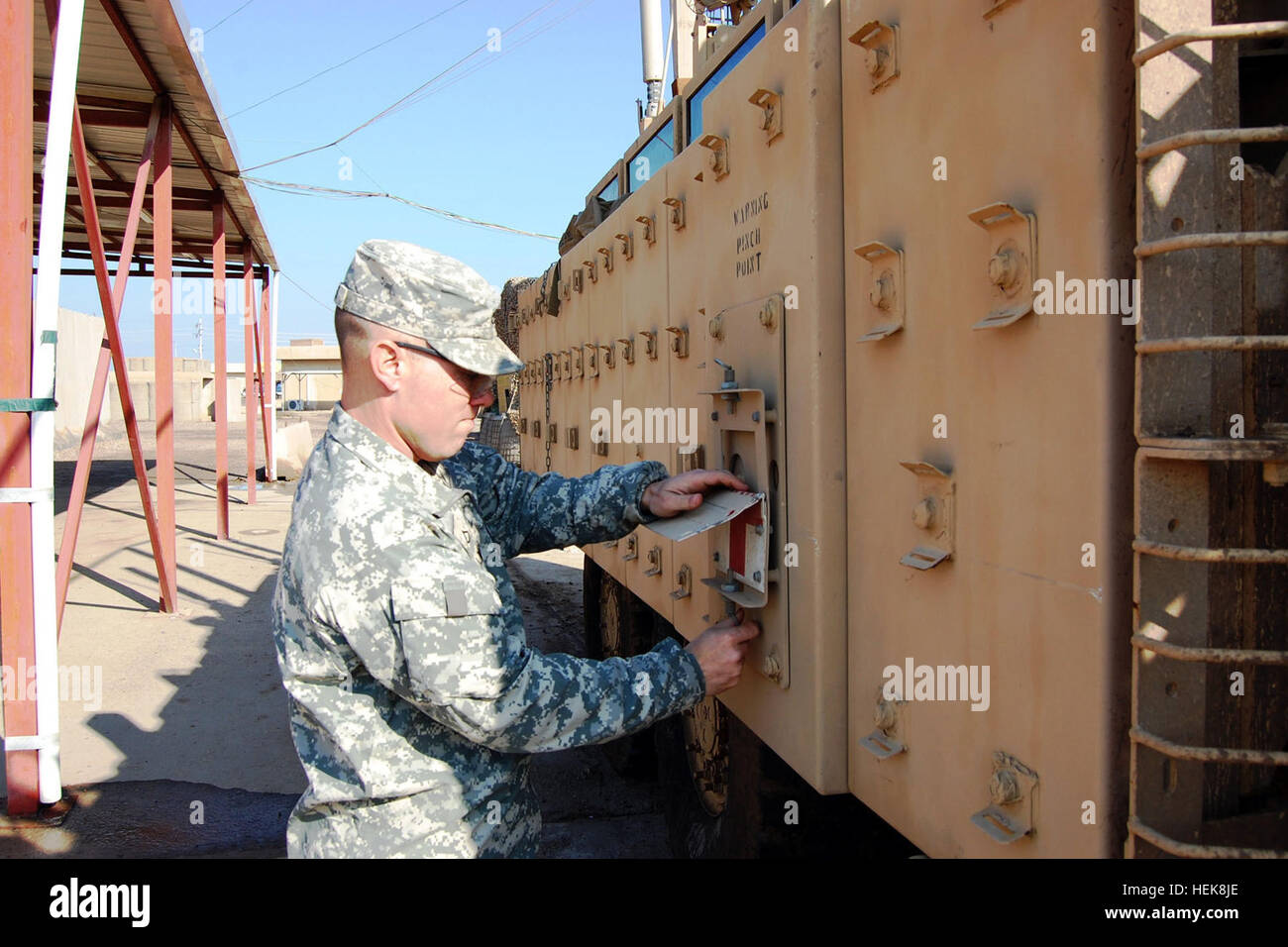 Military headquarters inspection hi-res stock photography and images ...