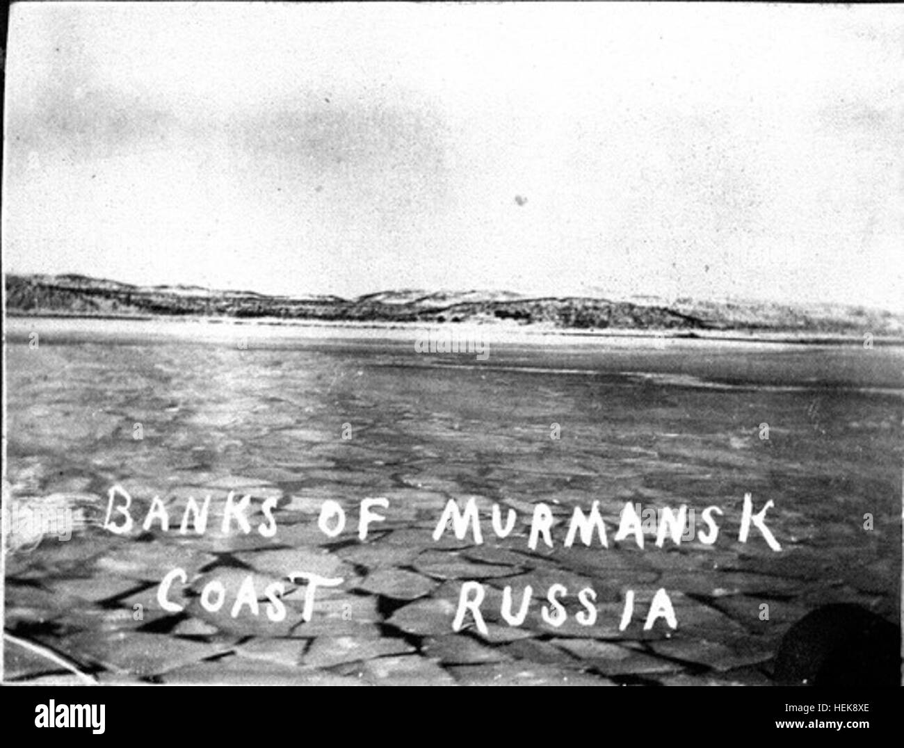 Murmansk russia Black and White Stock Photos & Images - Alamy