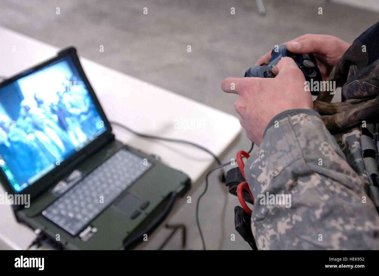 Sgt. Anthony L. Blackmon, an explosive ordnance disposal team member ...