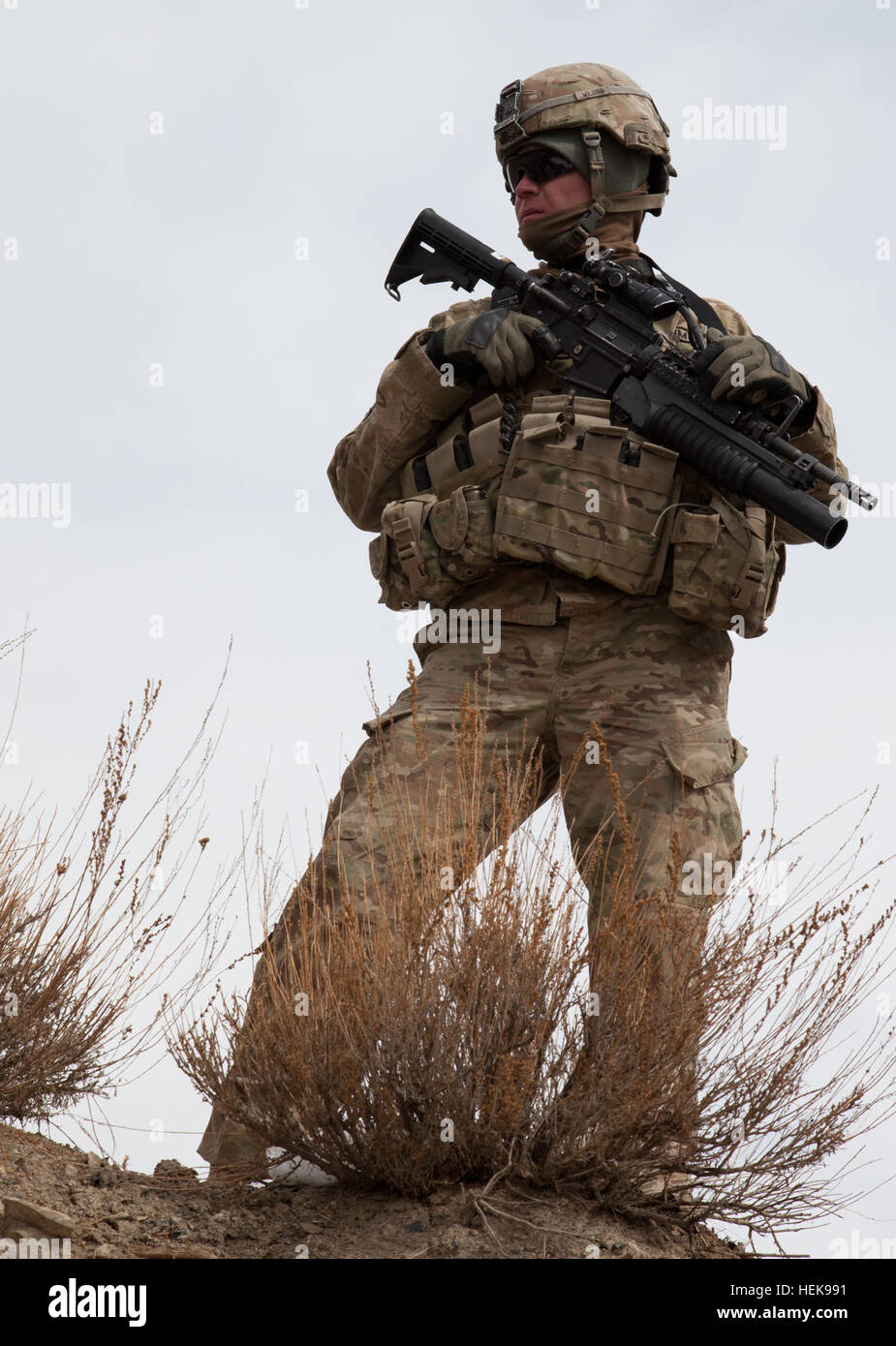 U.S. Army Spc. Stephen M. Wilding of Akron, Mich., Alpha Company ...