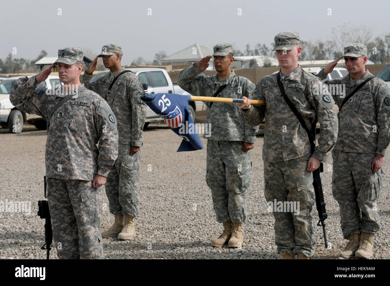 25th infantry division tropic lightning band hi-res stock photography ...