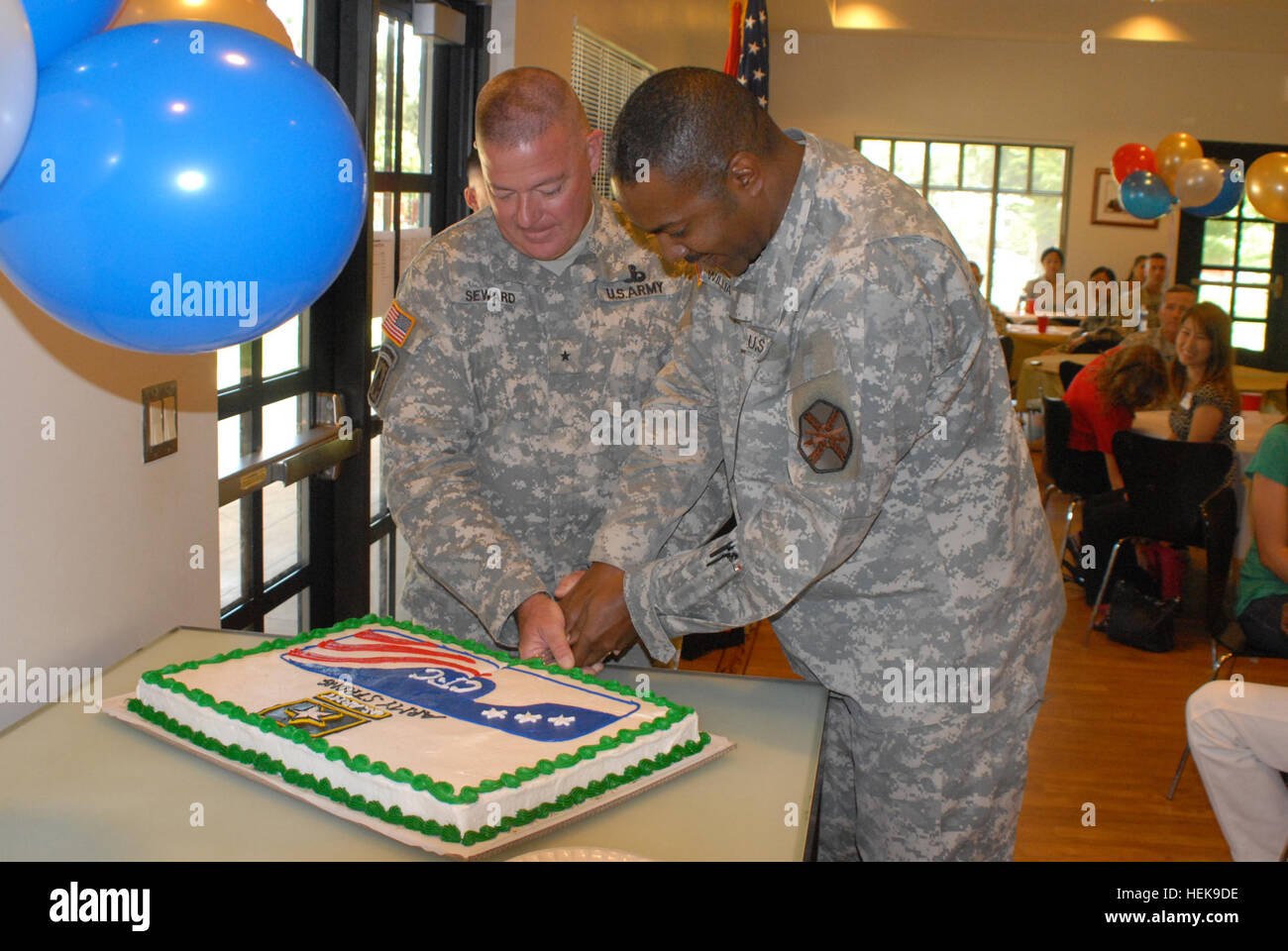 Brig. Gen. John Seward, deputy commanding general, United States Army ...