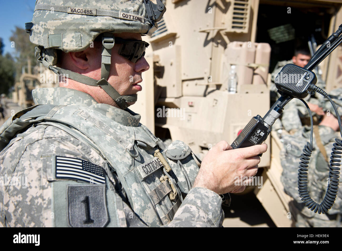 U.S. Army Sgt. 1st Class Allen Cottone with 1st Platoon, "Apocalypse ...