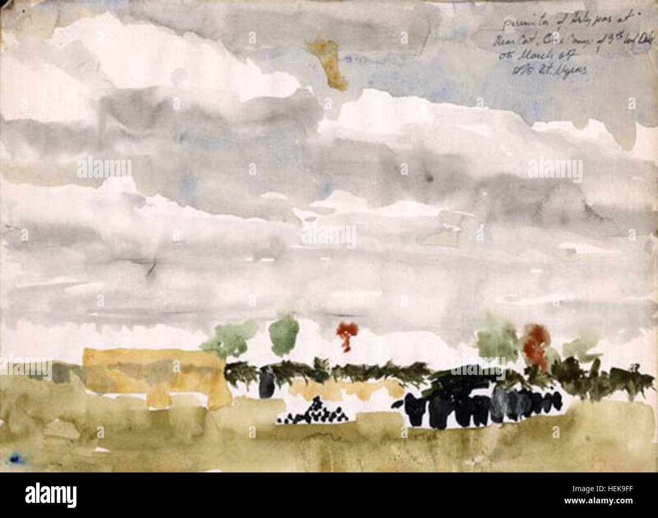 Artwork depicting artillery perimeter defense during the Vietnam War ...