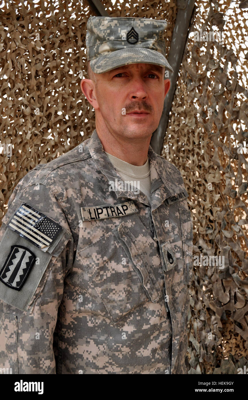 Staff Sgt. Timothy Liptrap, a cannon crew member, assigned to 1/201st ...