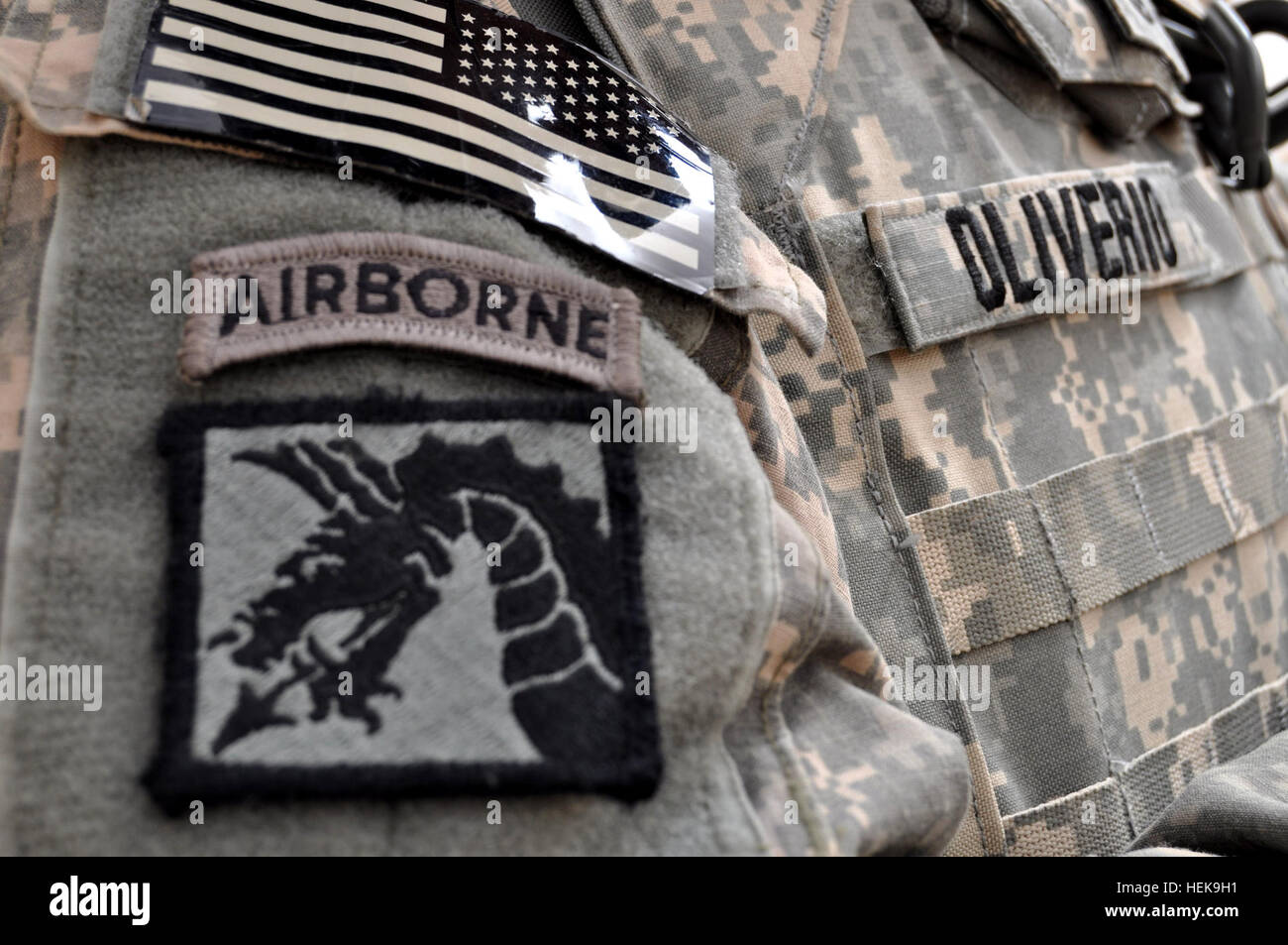 Sgt. 1st Class John Oliverio, a senior human resource non-commissioned ...