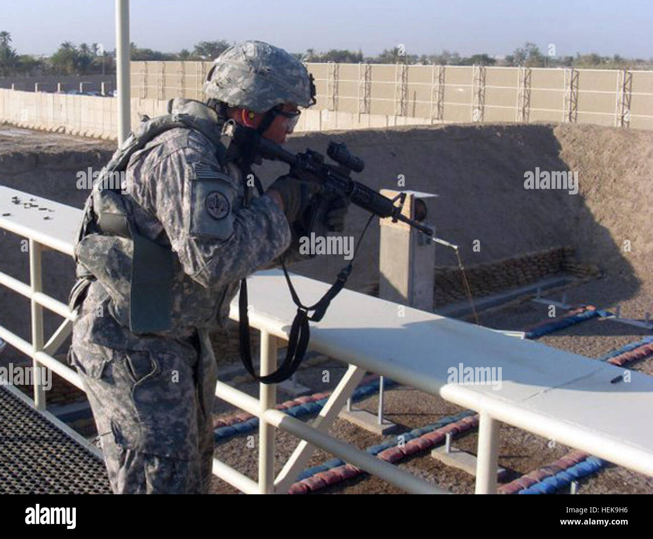 Sgt. Raymond Pasay, an armor crewman with E Troop, 2nd Squadron, 3rd ...