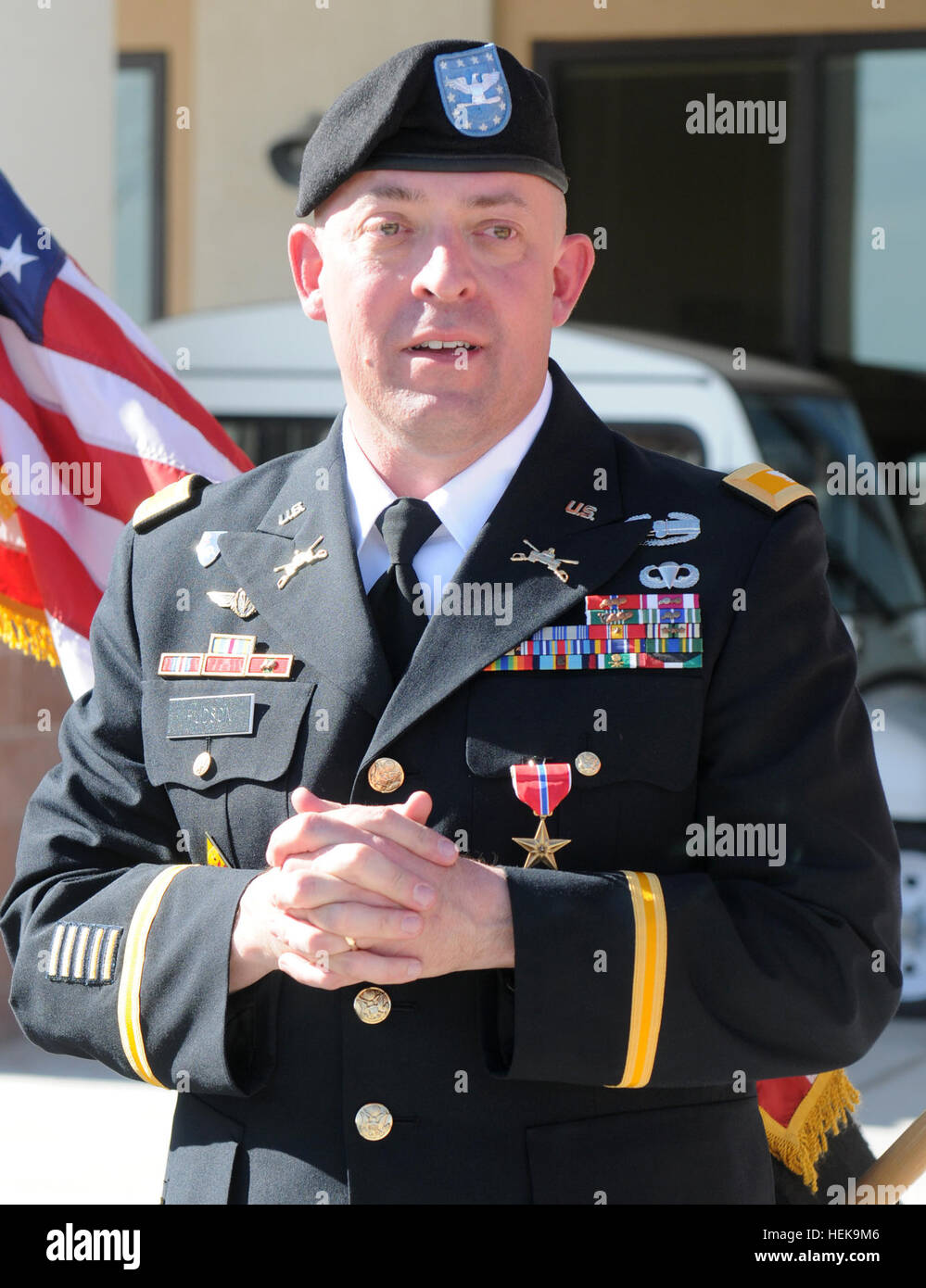 Col. Curtis B. Hudson, deputy commanding officer, 4th Brigade Combat ...