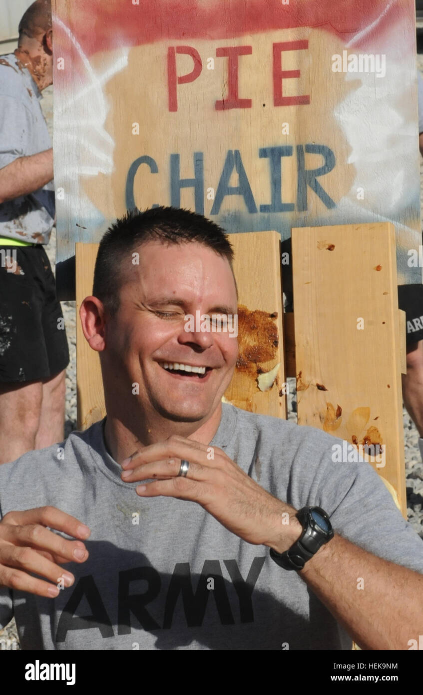 Capt. Marc Richardson of Hot Springs, Ark., laughs in anticipation for ...