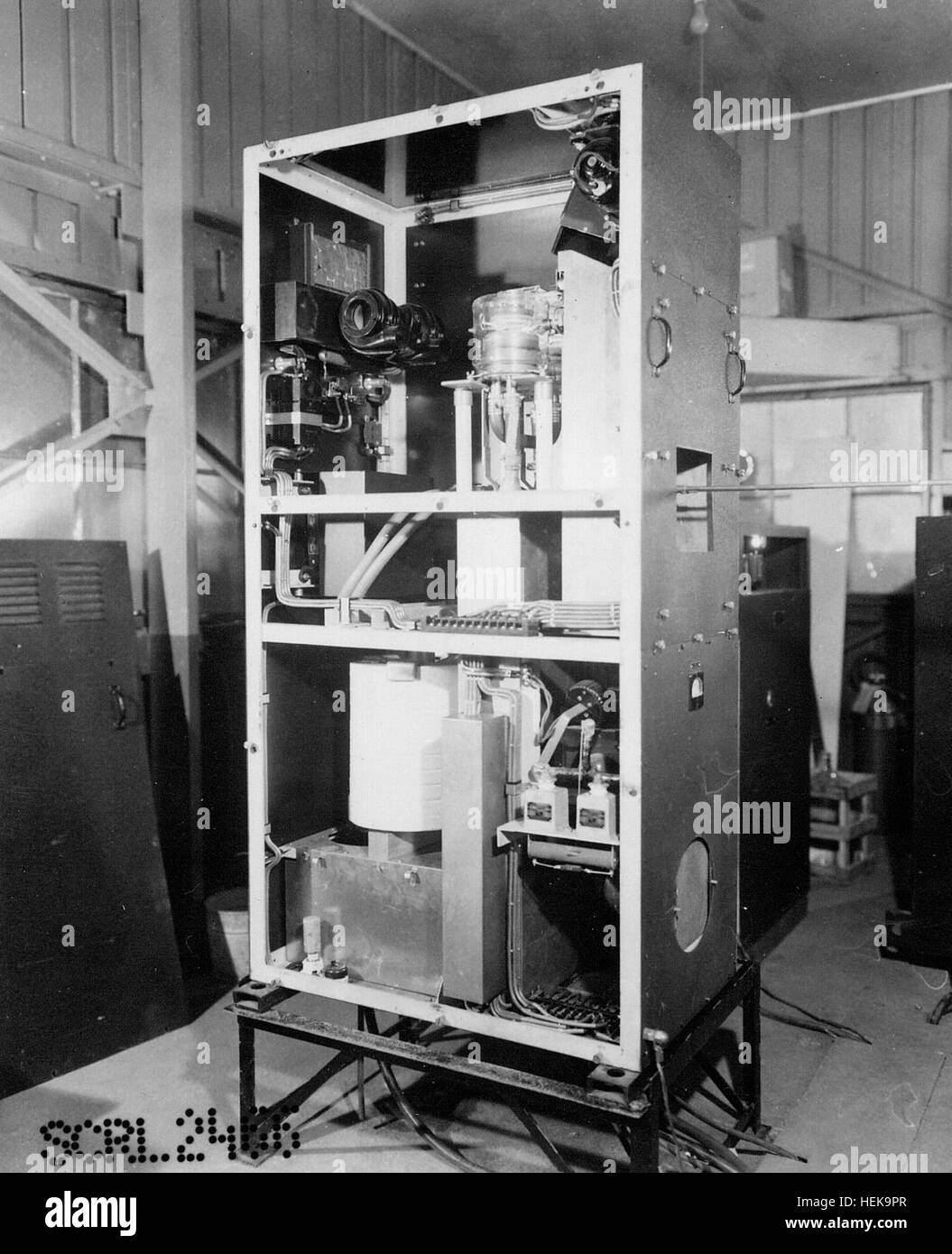 The SCR-271-D is a U.S. Army long-range early-warning radar system used ...
