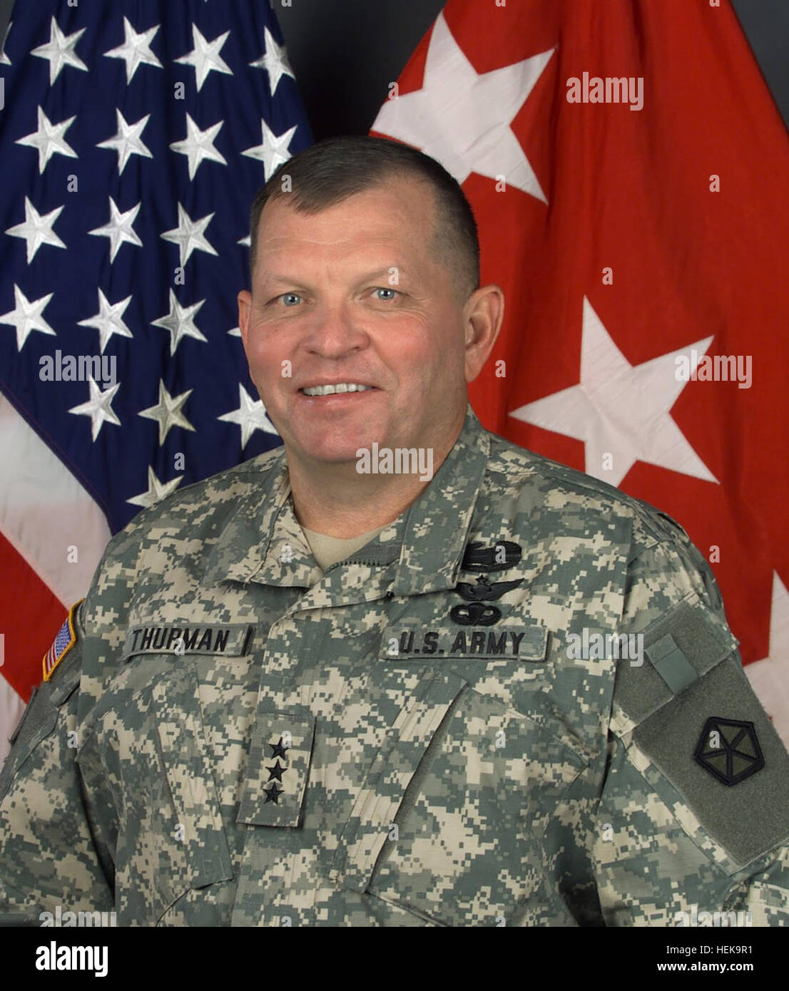 General James David Thurman Stock Photo - Alamy