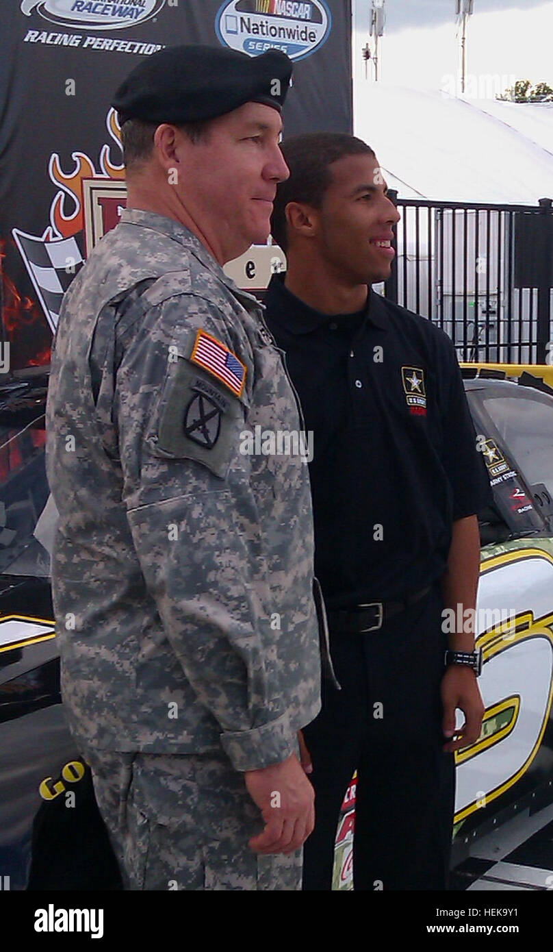 Darrell Wallace, Jr. Army Stock Photo - Alamy