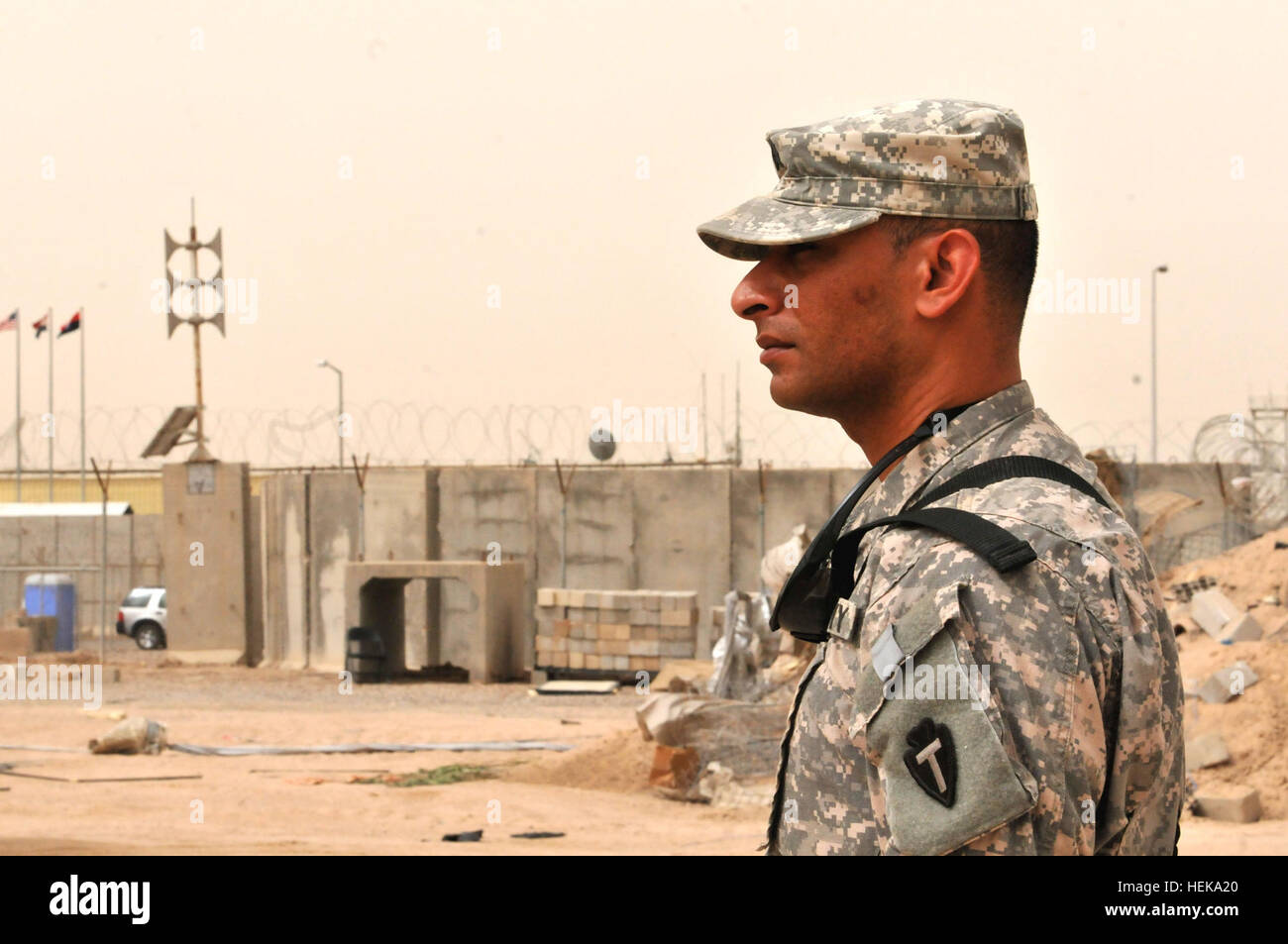 Sgt. Mahad Ahmed, a 36th Infantry Division translator working as a ...