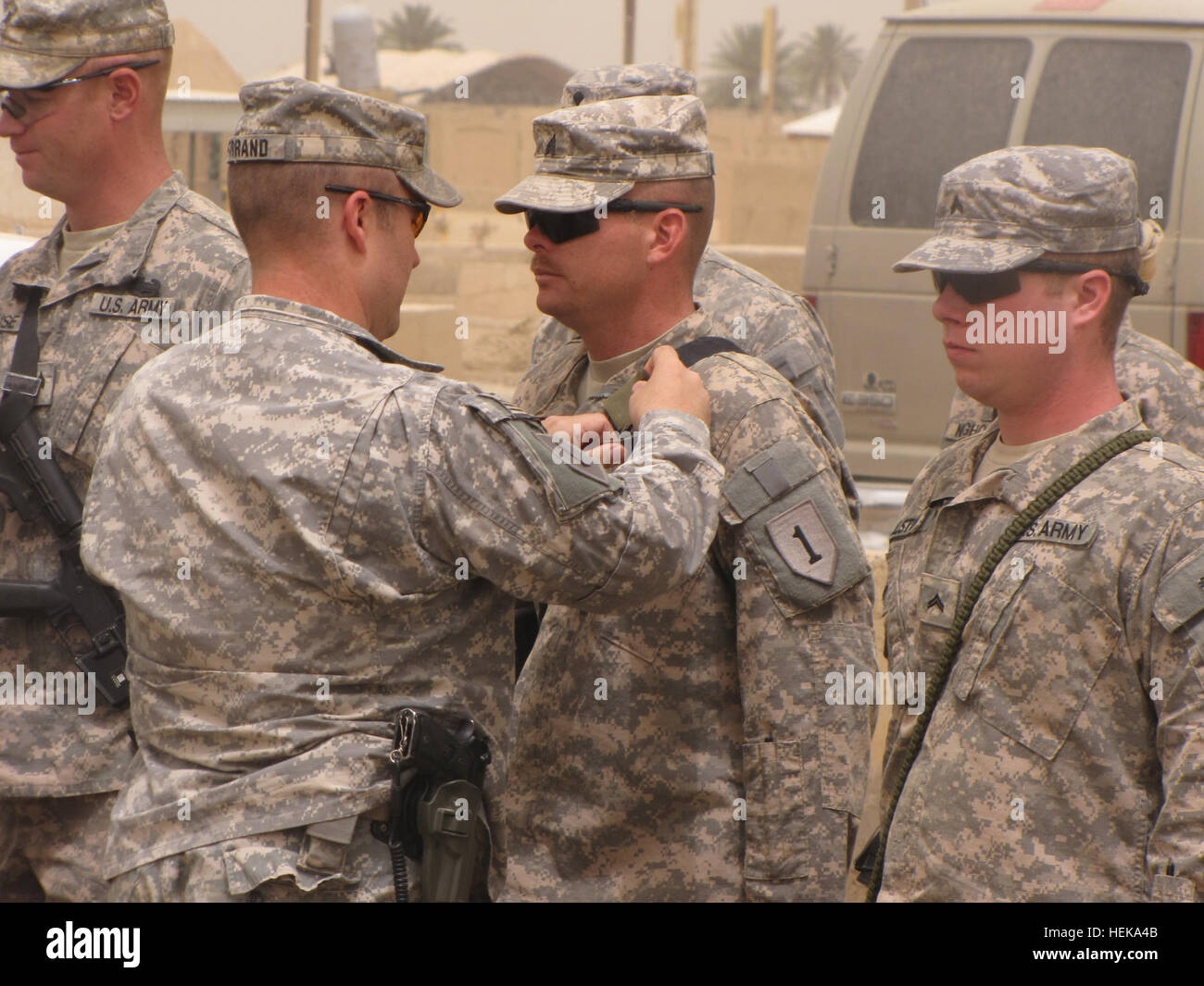 Lt. Col. Dale Farrand, commander of 299th “Lifeline” Brigade Support ...