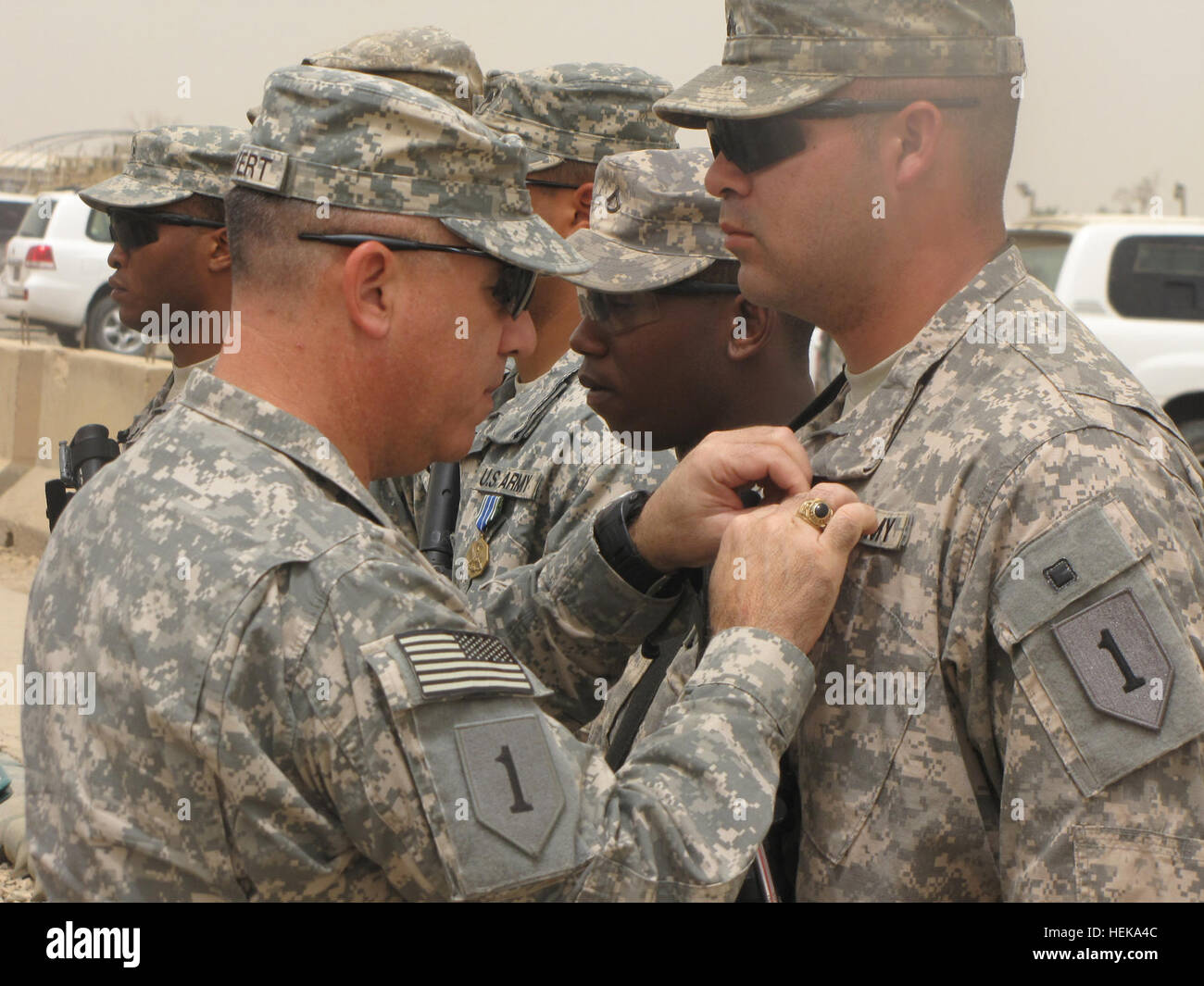 Col. Paul Calvert, commander of 2nd Advise and Assist Brigade, 1st ...