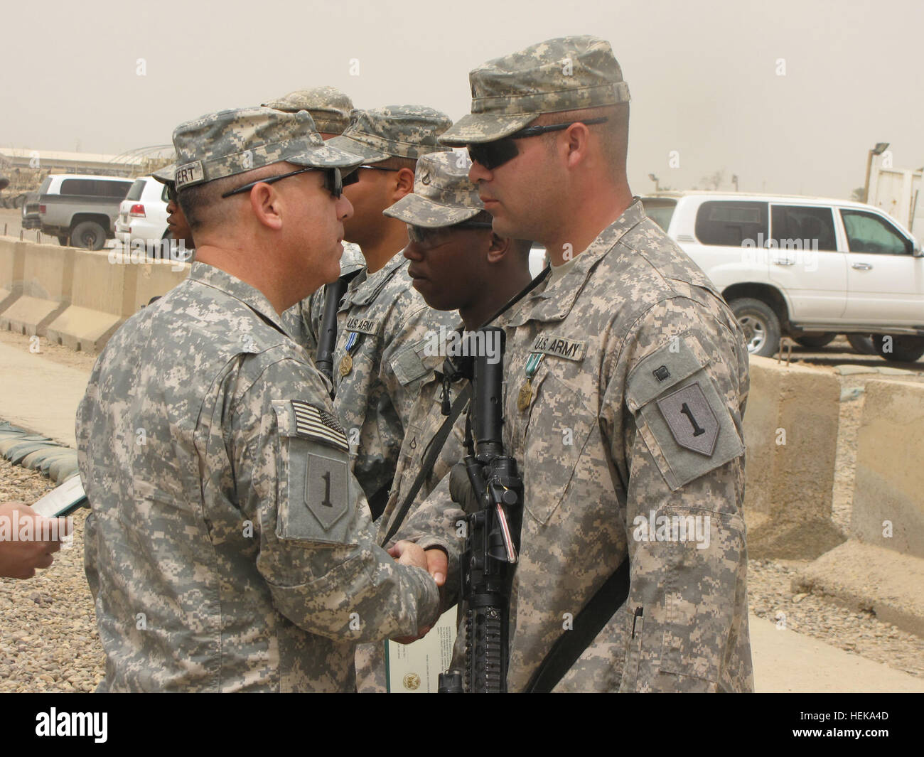Col. Paul Calvert, commander of 2nd Advise and Assist Brigade, 1st ...