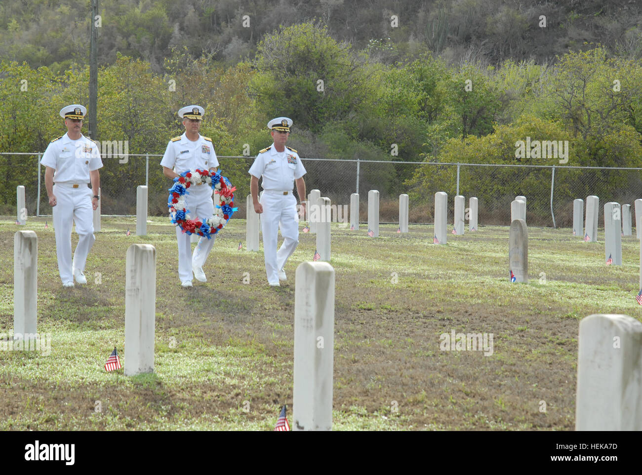 Navy Capt. Steven Blaisdell, U.S. Naval Station Guantanamo Bay ...