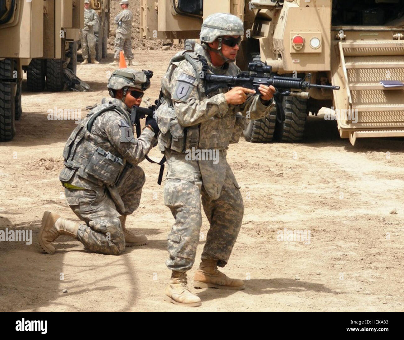 Soldiers with the 299th “Lifeline” Brigade Support Battalion, 2nd ...