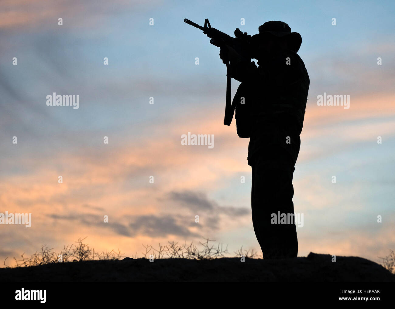 An Afghan Commando, with the Afghan National Army’s 3rd Commando Kandak ...