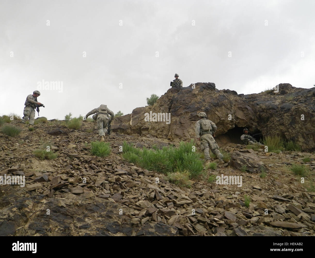 ANSF, Red Currahee Reapers overcome terrain challenges, open Gwashta ...
