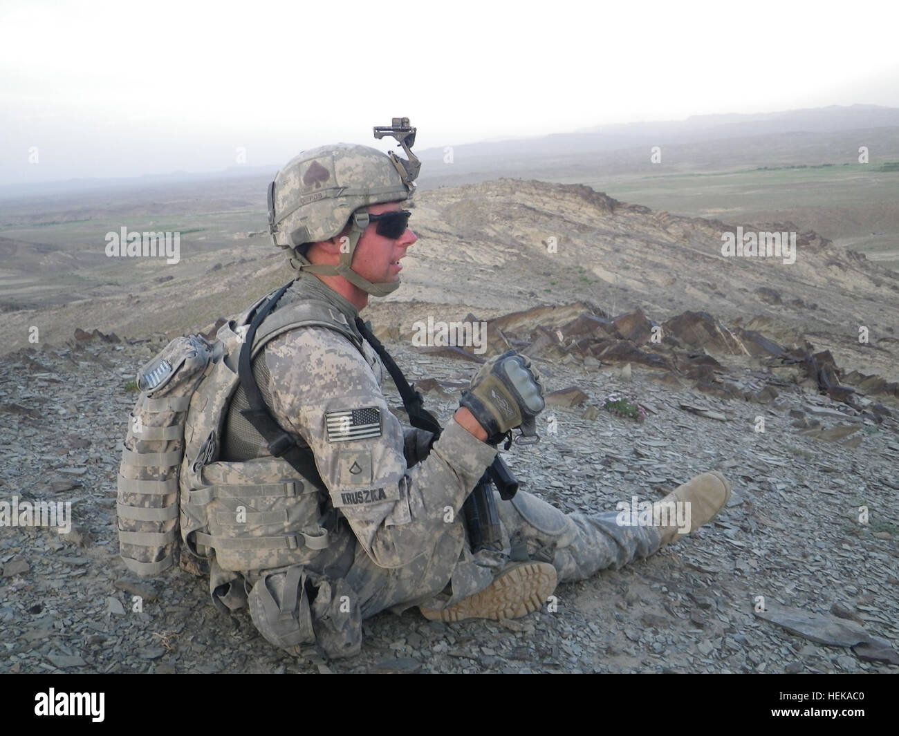 ANSF, Red Currahee Reapers overcome terrain challenges, open Gwashta ...