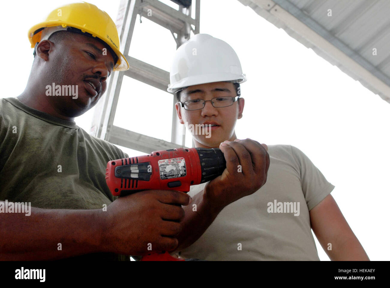 Pvt. Ludwig Smith, an electrician with the Belize Defence Force ...