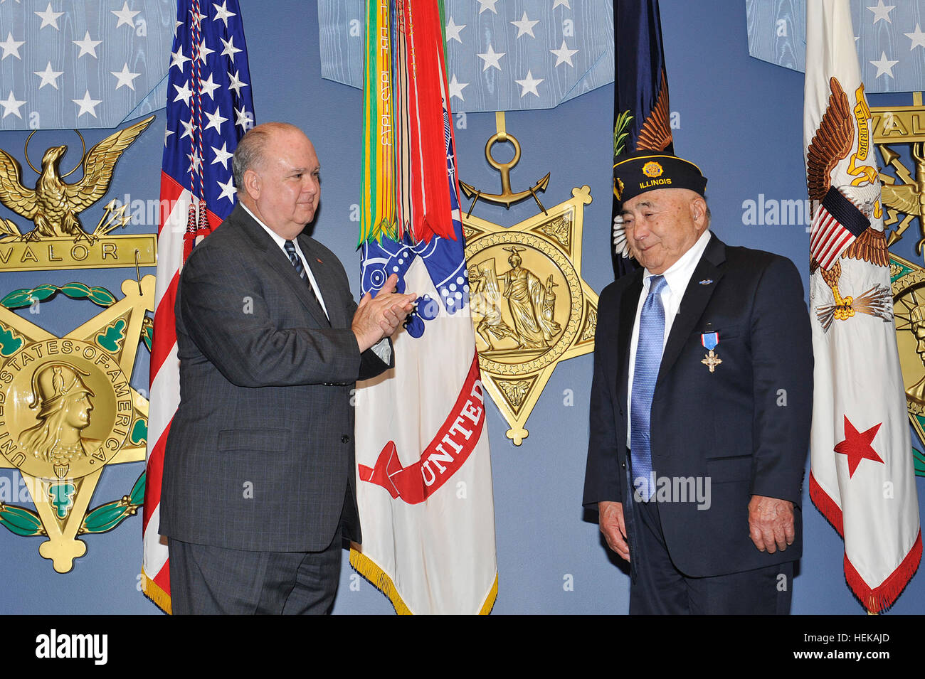 The Honorable Joseph W. Westphal, Under Secretary of the Army,(left ...