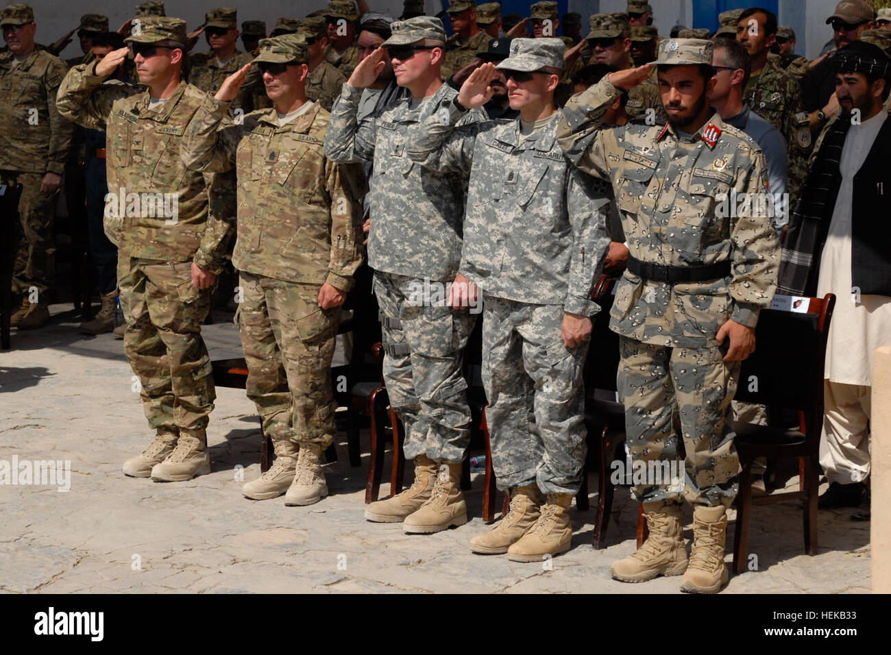 KANDAHAR, Afghanistan -- Col. John S. Kolasheski, commander of 2nd ...