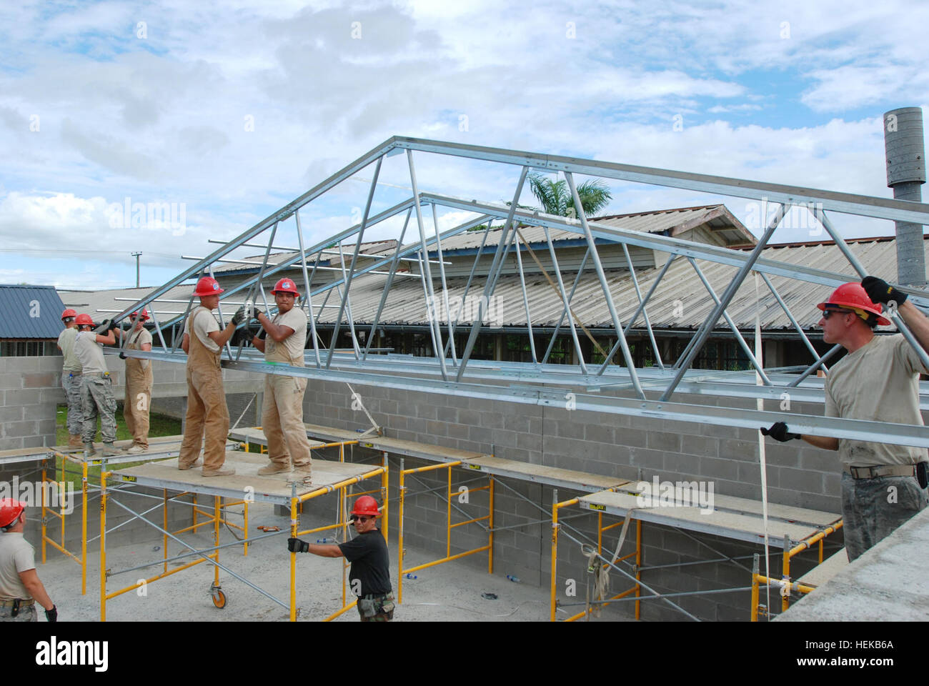 Rafter system hi-res stock photography and images - Alamy