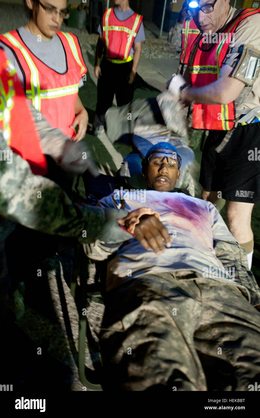 During simulated mass casualty hi-res stock photography and images - Alamy