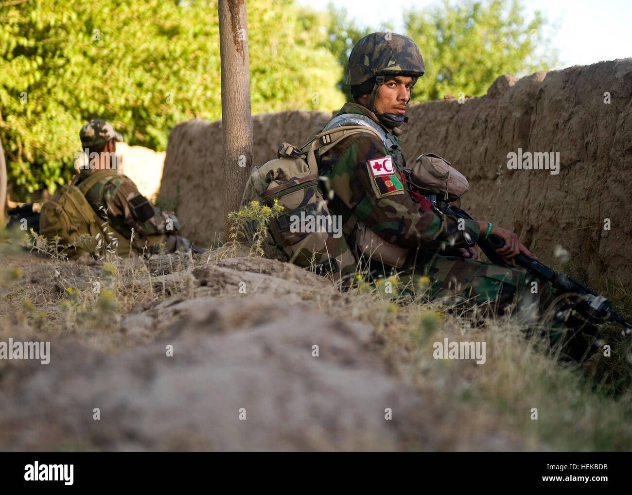 Afghan commandos, with the Afghan National Army’s 3rd Commando Kandak ...