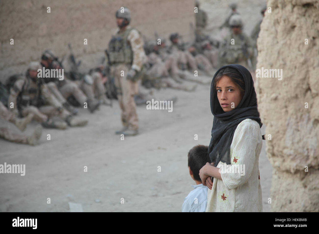 Coalition forces including U.S., Czech Republic, and Afghan National ...