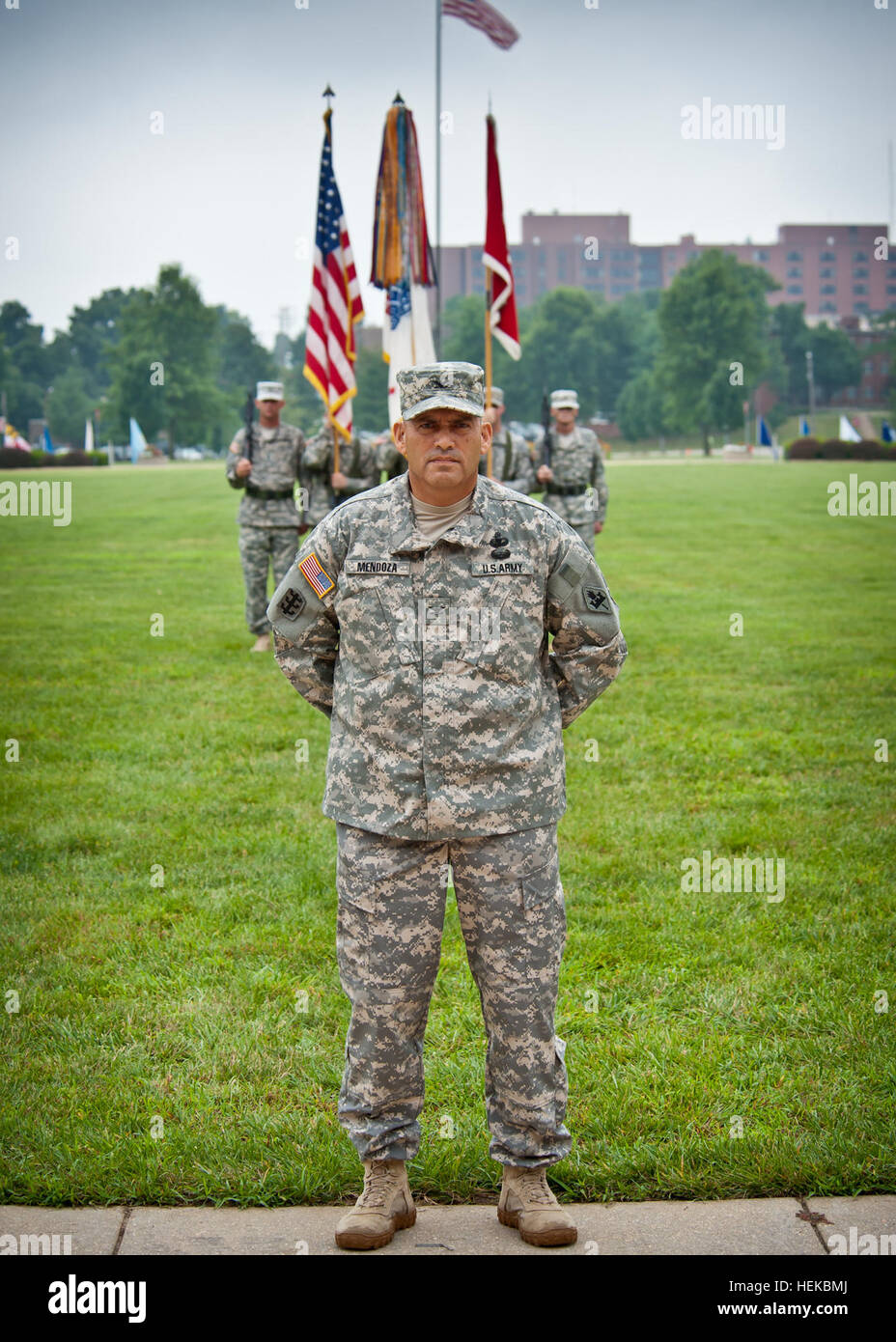 Col. Fabian Mendoza, U.S. Army Engineer School assistant commandant ...