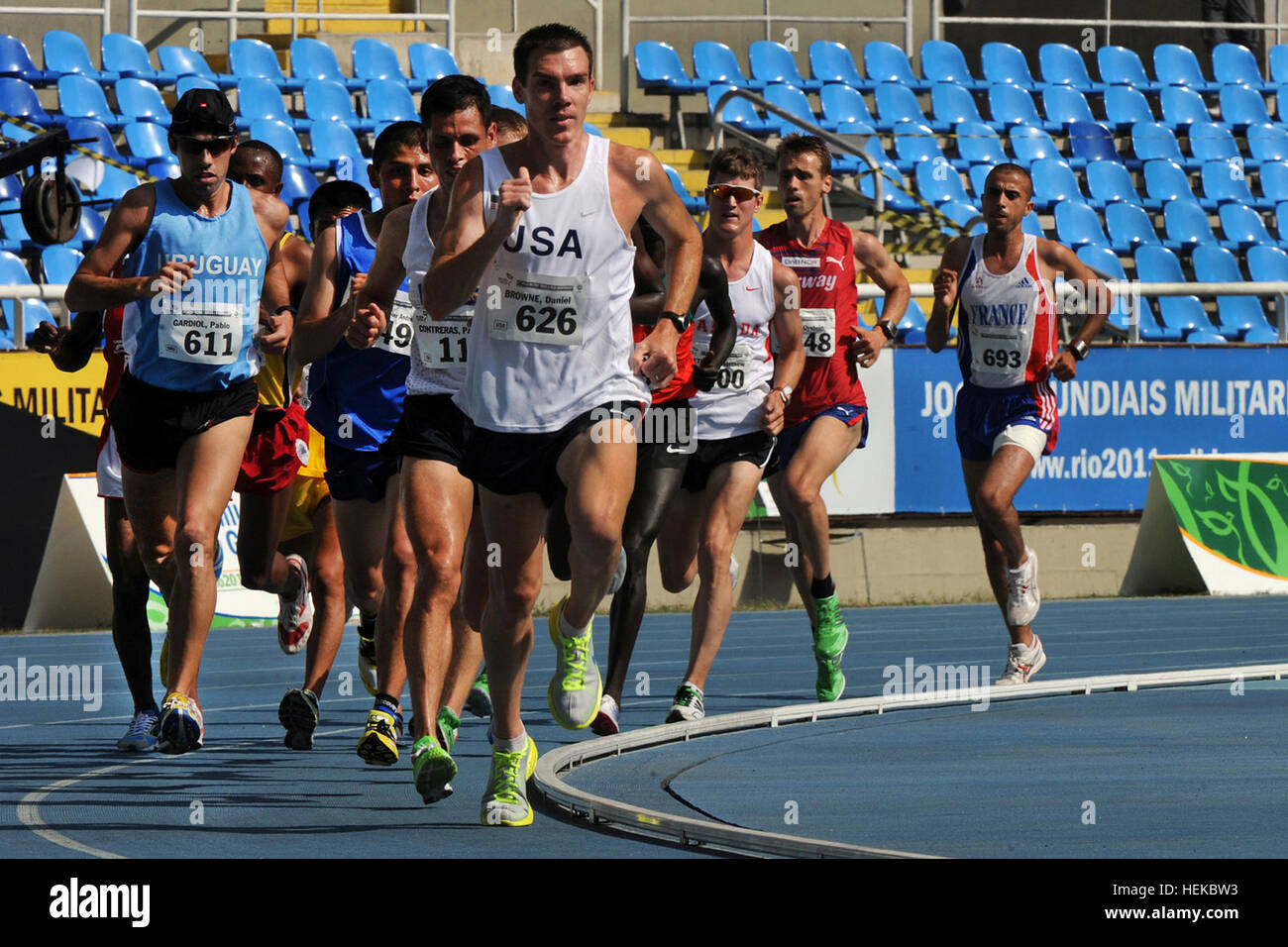 U.S. Army World Class Athlete Program distance runner Maj. Dan Browne ...