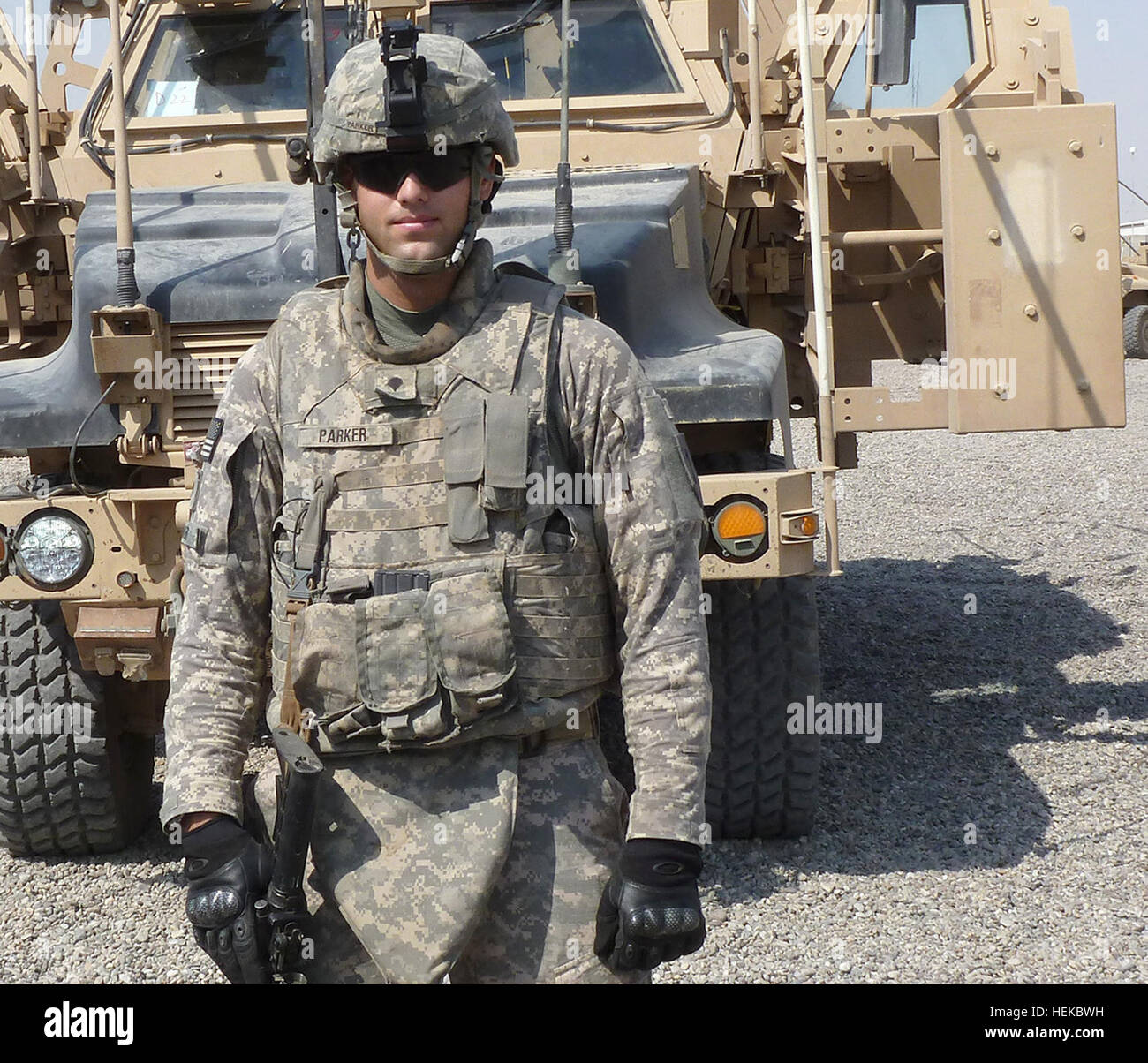 Spc zachary parker hi-res stock photography and images - Alamy