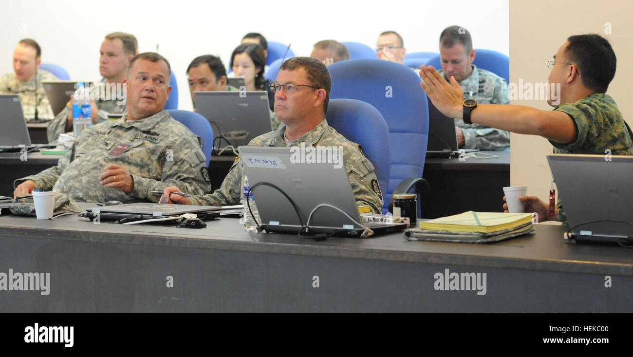 Col. Bradley Kohn, the Deputy Executive Agent for Tiger Balm, and Lt ...