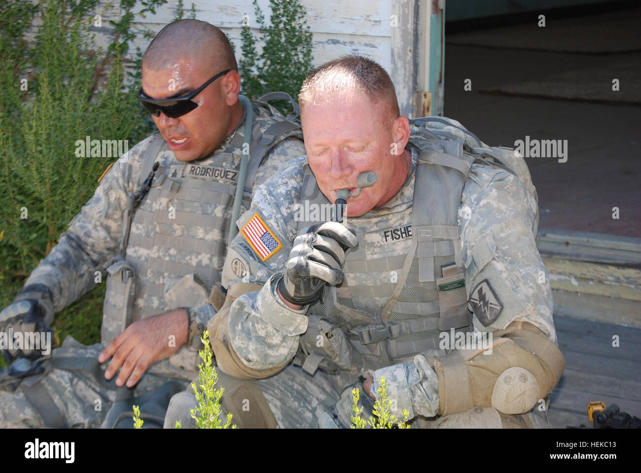 112607-Z-VA638-005 TAKINGABREAK First Sergeant shows the many facets of ...