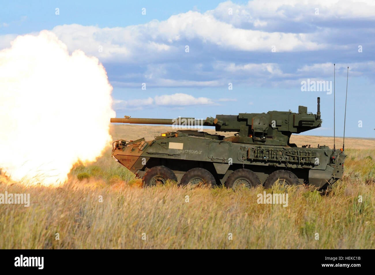 Mobile Gun System Stryker Gunnery High Resolution Stock Photography and ...