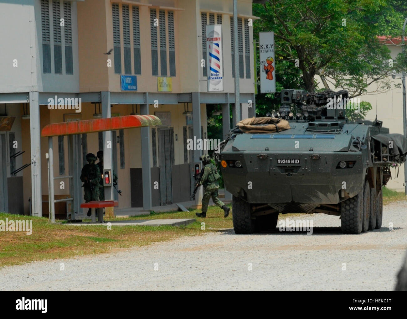 Singapore infantry regiment hi-res stock photography and images - Alamy