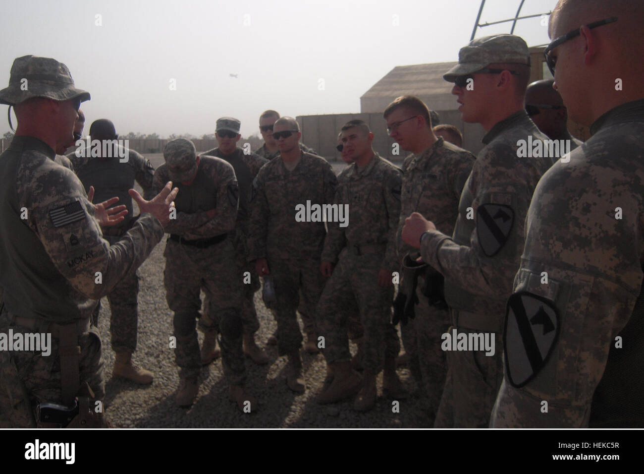 Small unit leaders doing big things in Al Kut 441935 Stock Photo - Alamy