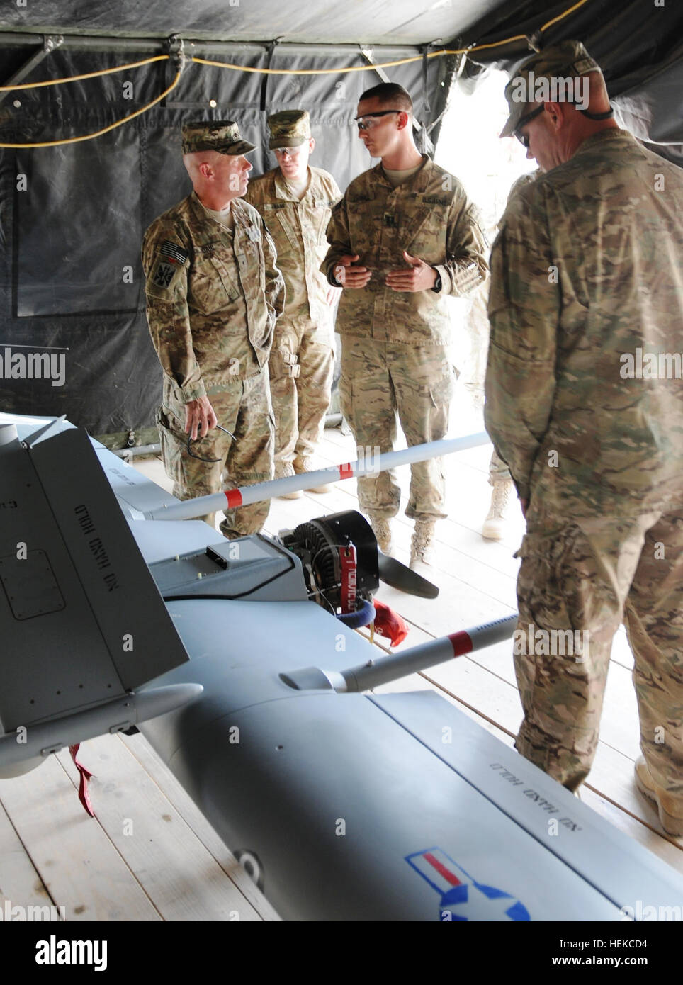 Capt. Paul Carroll, commander of Bravo Company, 3rd Brigade Special ...