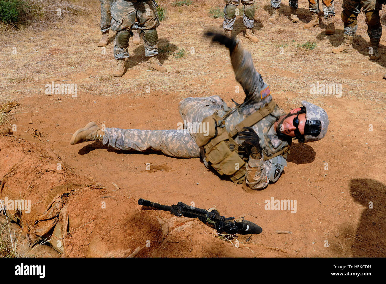 Soldier Prone Position Stock Photos & Soldier Prone Position Stock ...